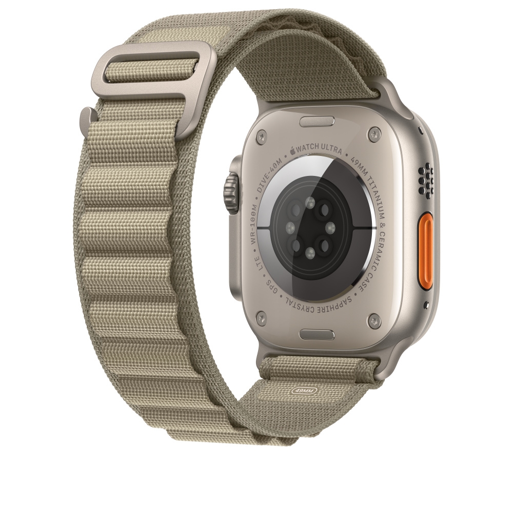 Apple 49mm Olive Alpine Loop - Small - MT5T3ZM/A на цена от 192,00 лв ...